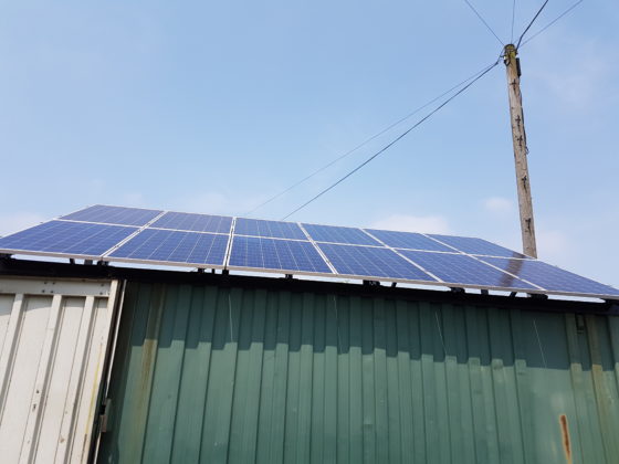 Solar panels mounted on container PV Energy Storage - Voltacon Solar Blog