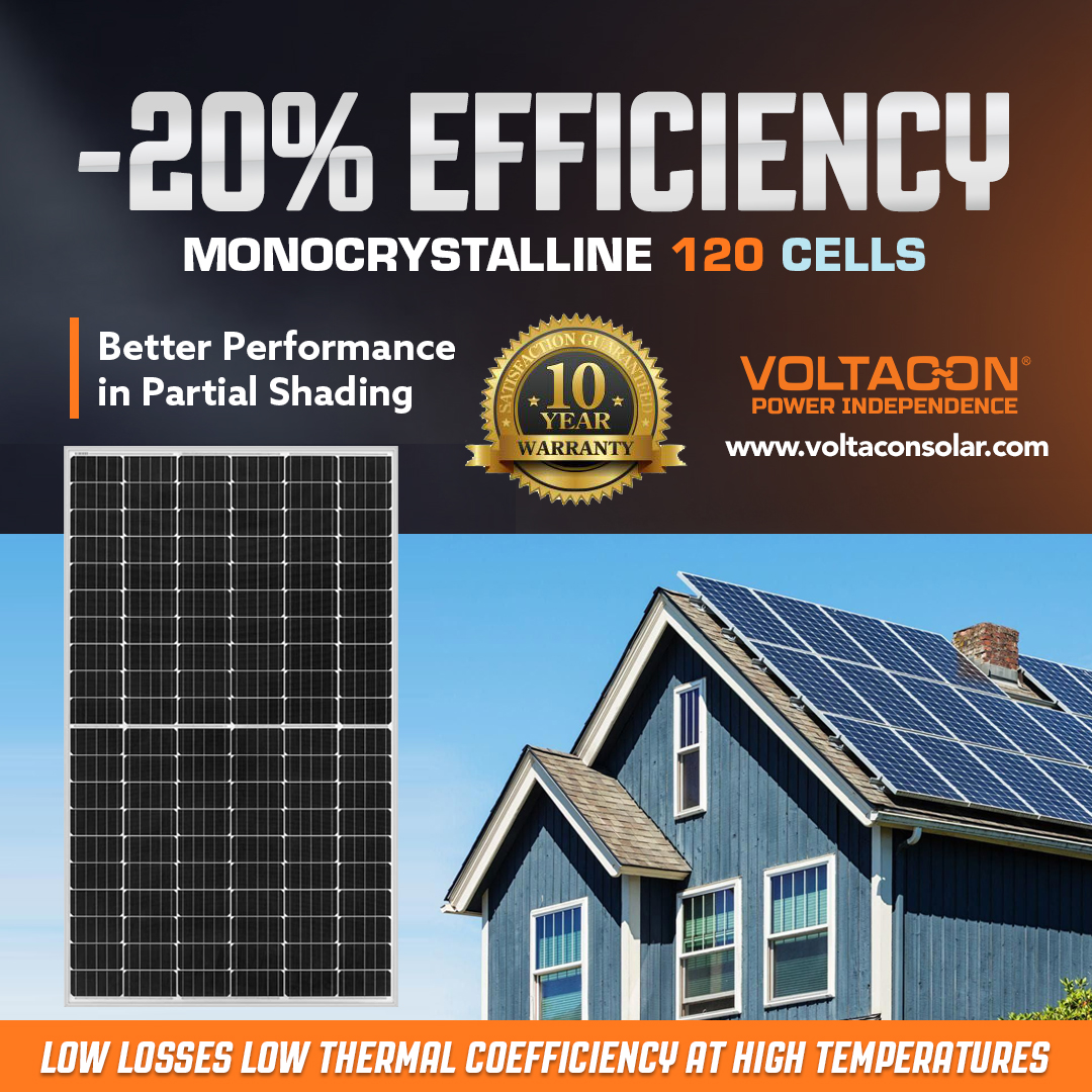 355watt half cut cell solar panel Elite 1500 voltacon - Voltacon Solar Blog