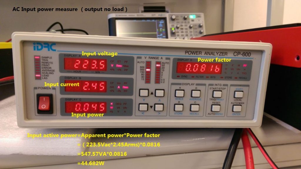 Measuring Power Consumption of AC Input With Off Grid Inverter at No ...