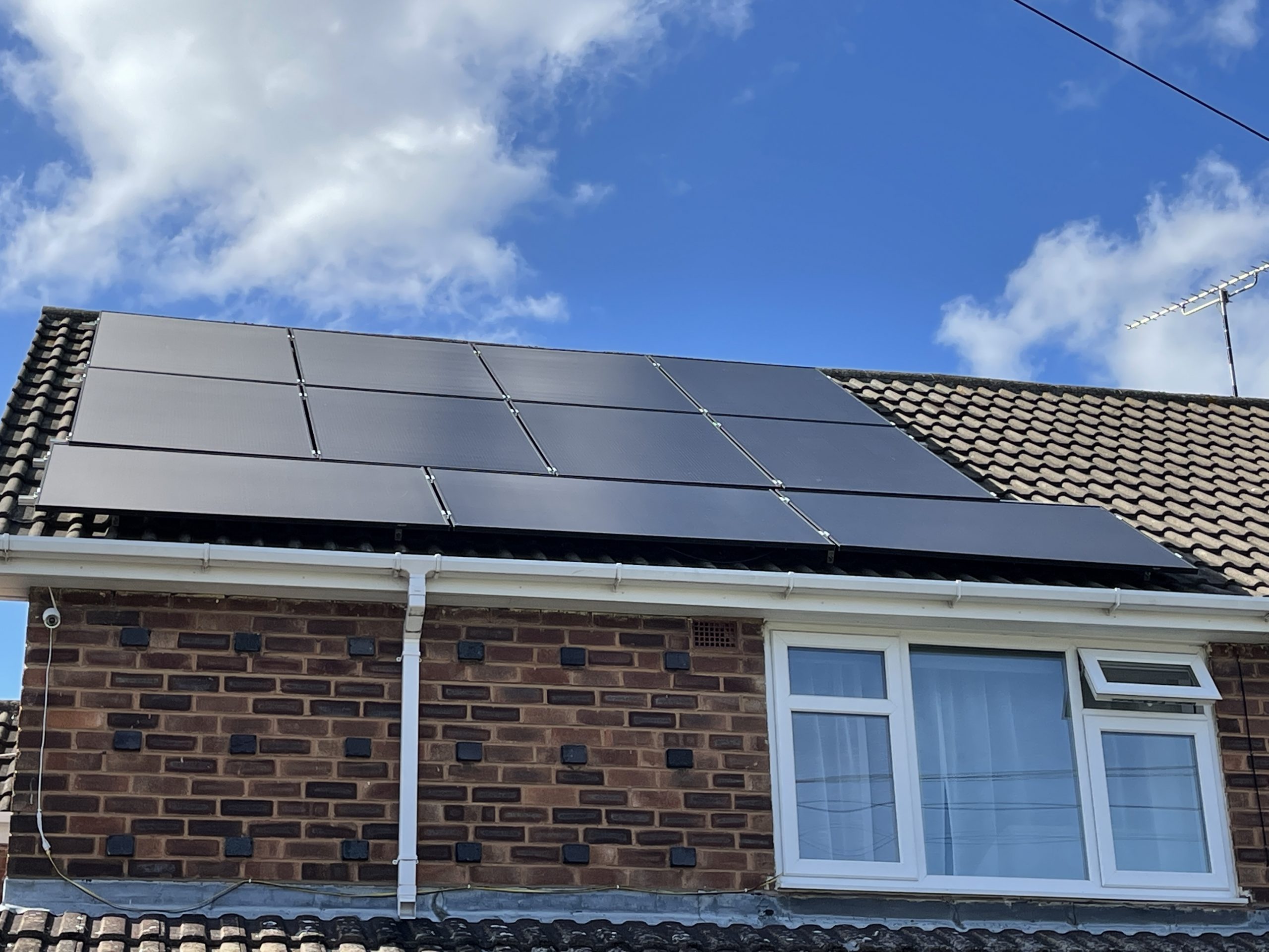 finished solar job 420W all black solar panels roof top - Voltacon ...