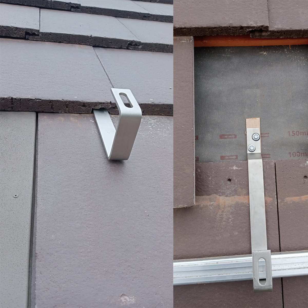 Concrete-flat-roof-tiles-180deg-bend-hooks-solar-panels - Voltacon ...